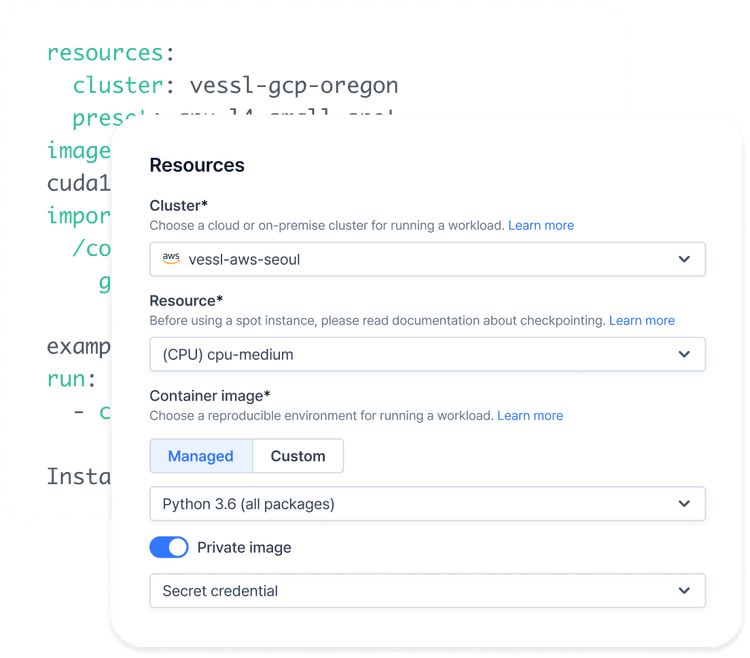 VESSL AI - MLOps for high-performance ML teams